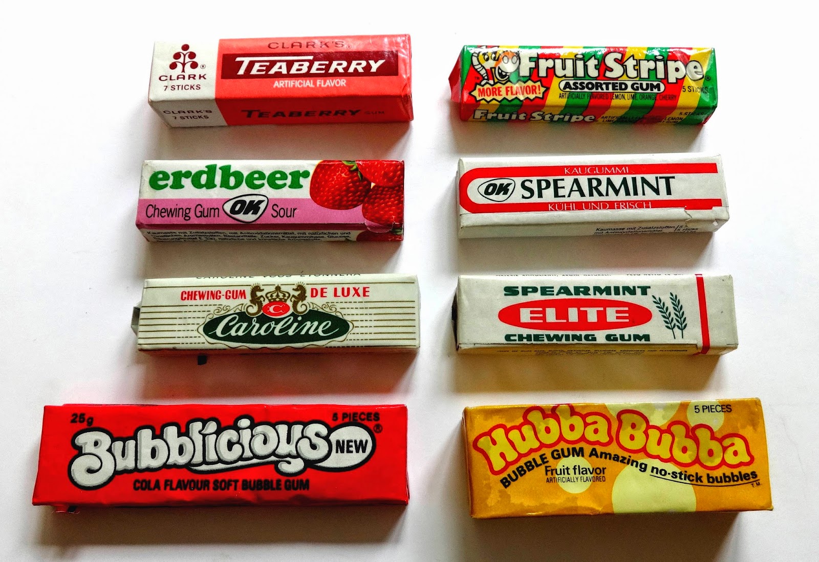 Past Print: Chewing gum and typography