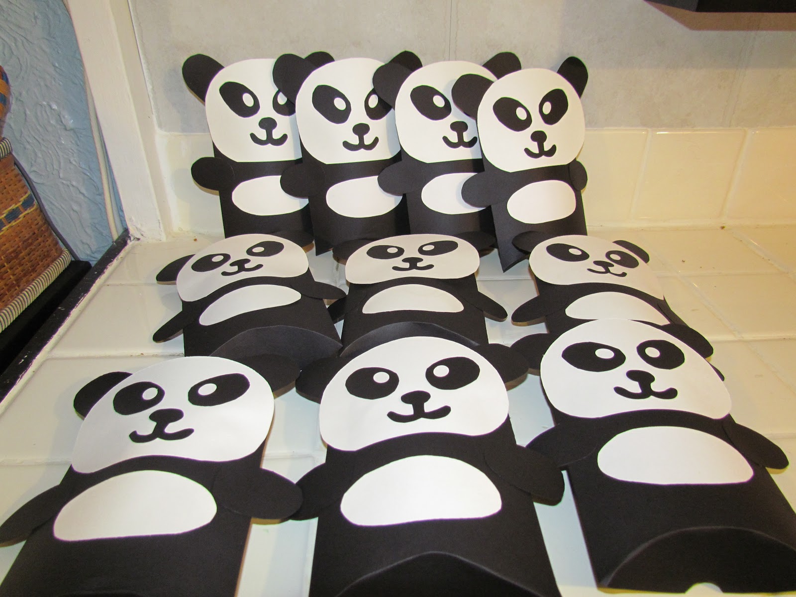 Scrap 4U: Panda Birthday banner and Panda gift box