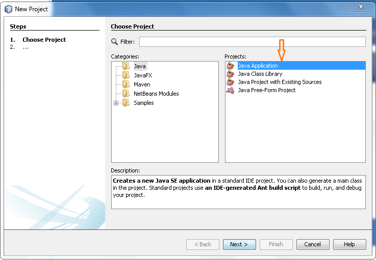 Cara Membuat Project Java Netbeans | membuat project dan class dalam java - Rembang Programming