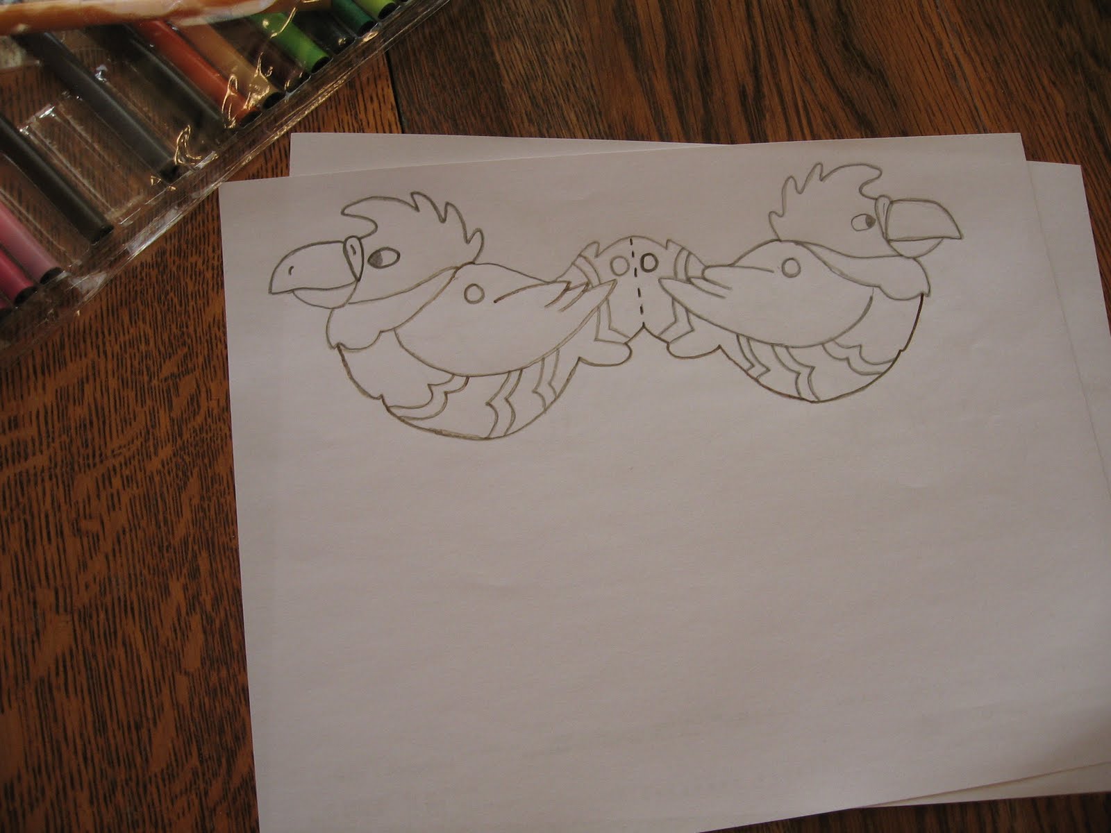 Almost Unschoolers: Tinsel Tail Bird Ornament Craft - Christmas in Brazil