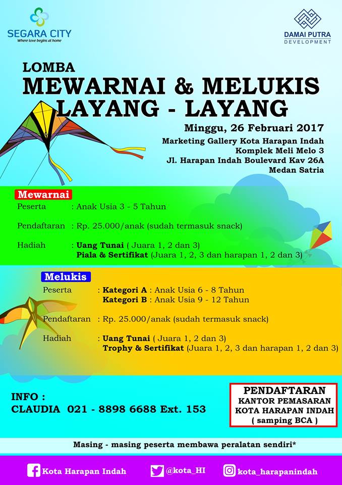 Lomba Mewarnai dan Melukis Layang - Layang - lomba foto bayi balita ...