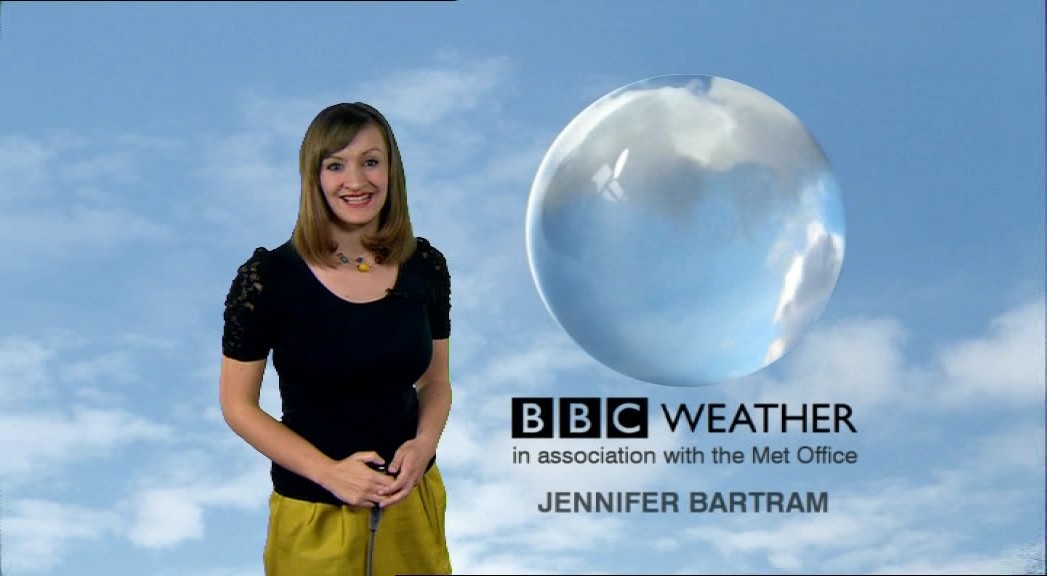 UK Regional News Caps: Jennifer Bartram - BBC Regional Weather