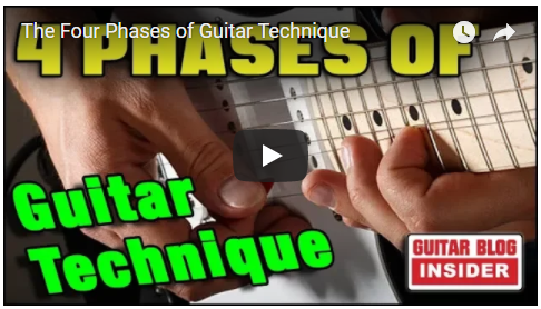 The Four Phases of Guitar Technique | Creative Guitar Studio