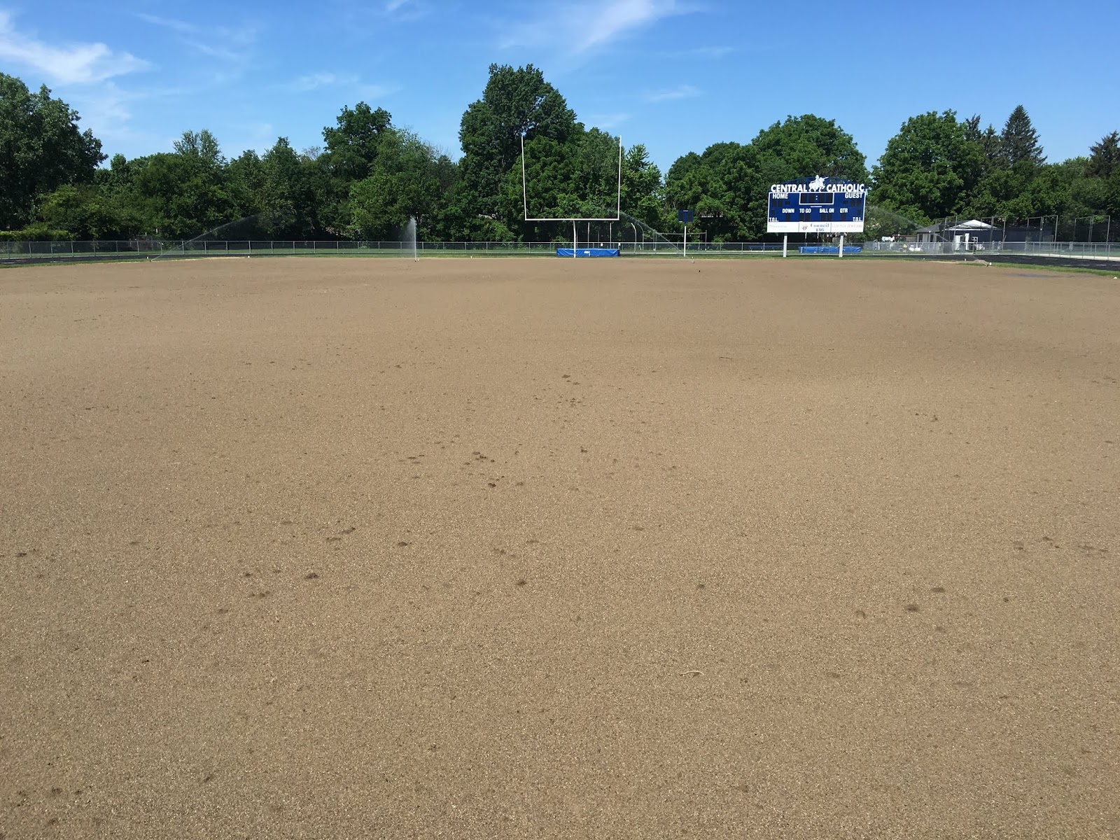 Smart Turf: Lafayette Central Catholic - Sand Channel Drainage ...