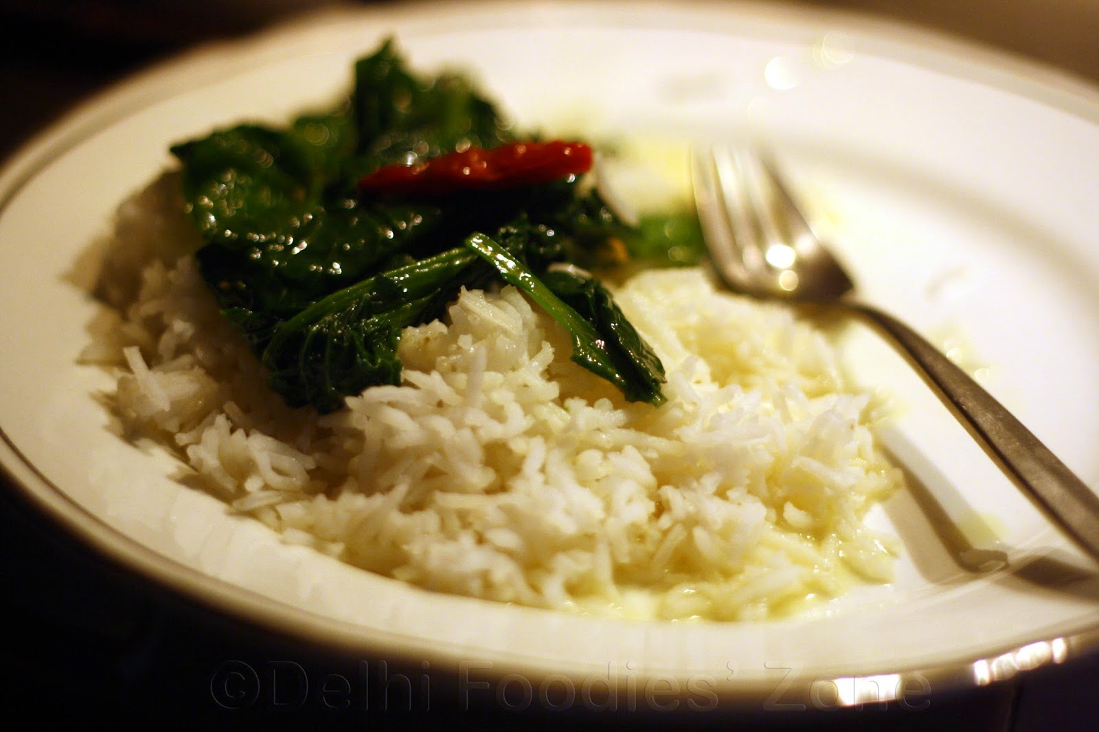 Delhi Foodies' Zone: Haak - Kashmiri greens recipe
