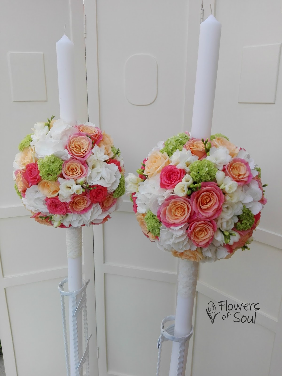 Flowers of Soul: Lumanari de cununie