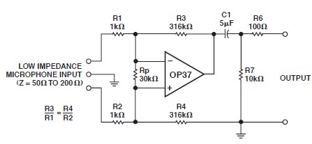 Microphone Preamp Schematic - Circuit Diagrams