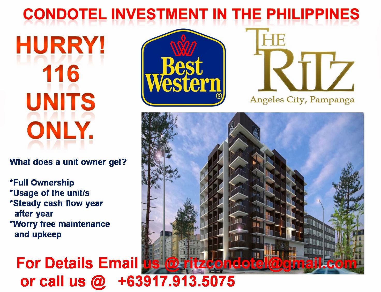 CONDOTEL INVESTMENT PHILIPPINES: CONDO INVESTMENT IN CLARK