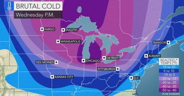 daily timewaster: As polar vortex tightens its grip on midwestern US ...