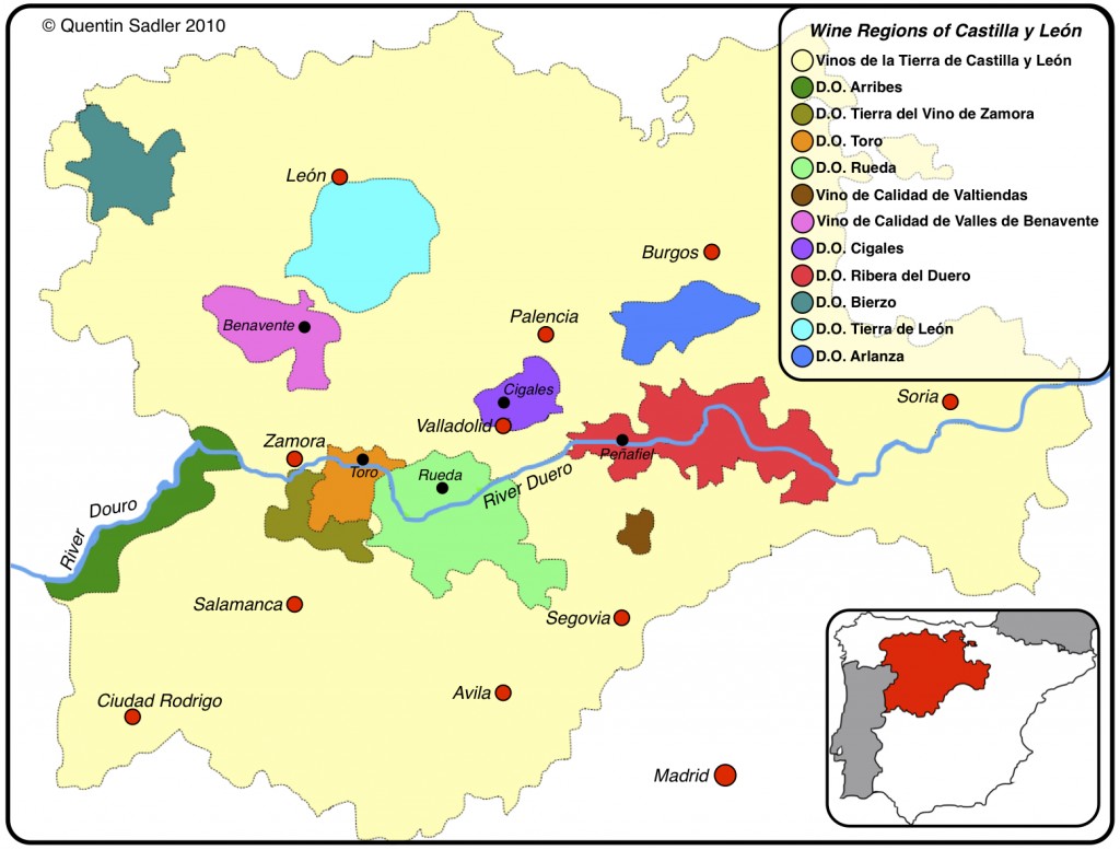 The World of Wine Review: Spain Unit 3 - Castilla y León