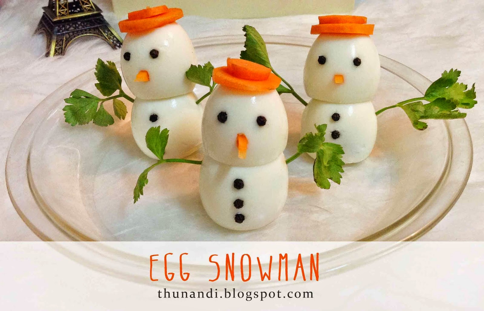 Be your own kind of Beautiful: Egg Snowman ♥ DIY Xmas