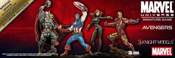 Tabletop Fix: Knight Models - New Marvel Miniature Game Releases
