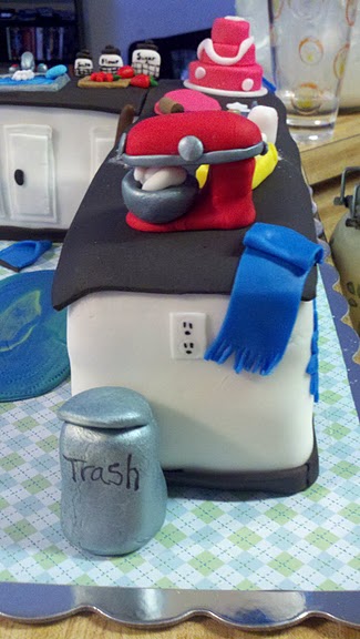 Intentionally Living...: Kitchen Themed Cake
