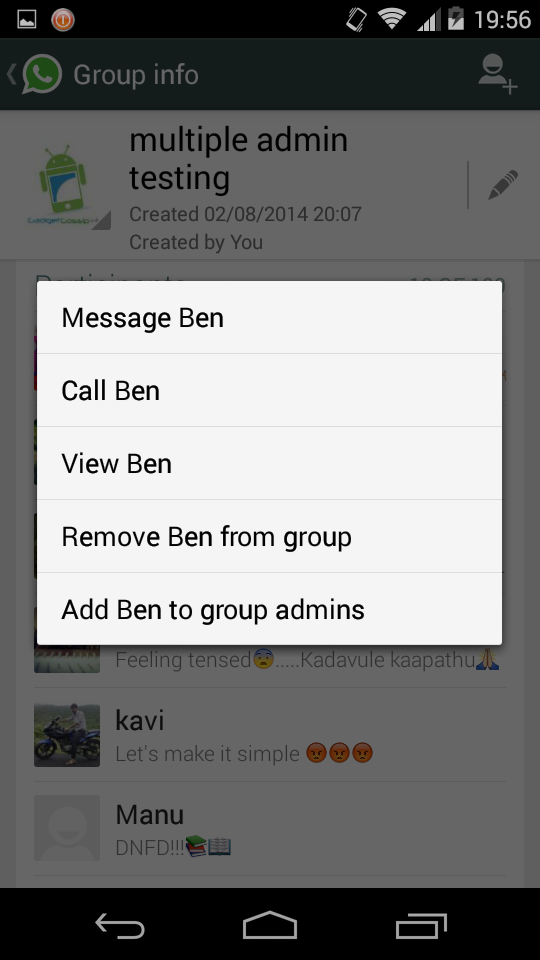 ImWIRED: [Tutorial] How to Add Multiple Group Admins In WhatsApp
