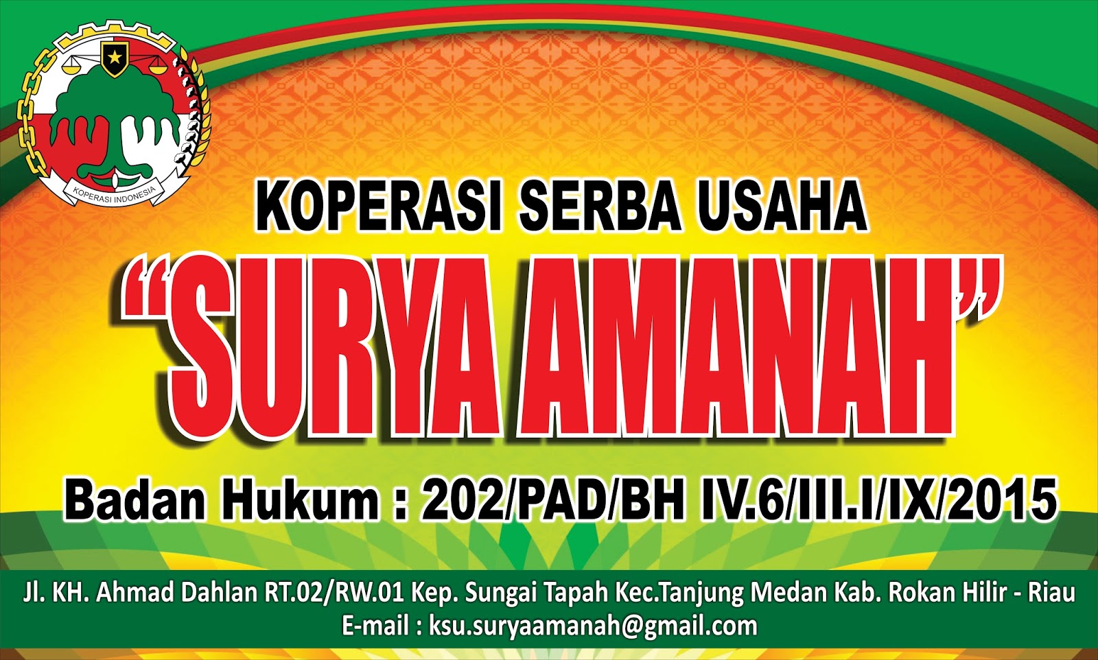 Gallery PNG: koperasi desain spanduk insfirasi