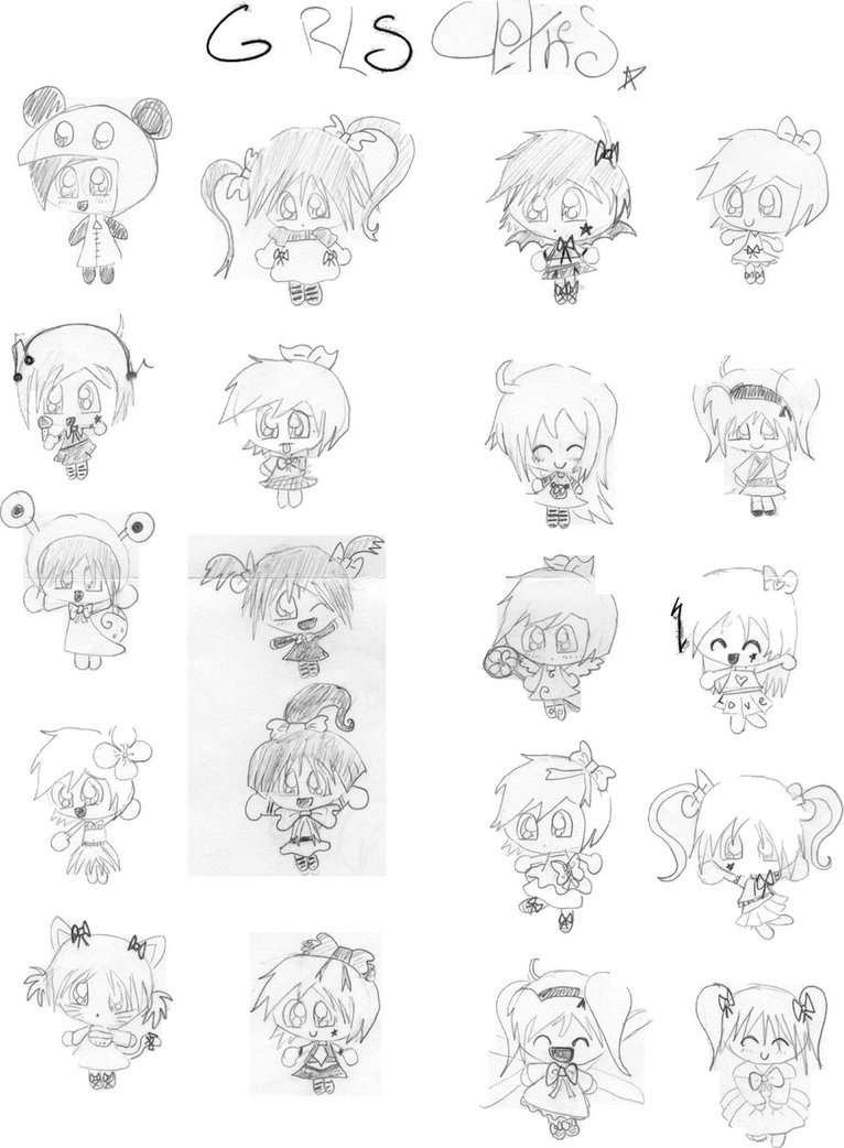 welcome everyone!: how to draw chibi (example)