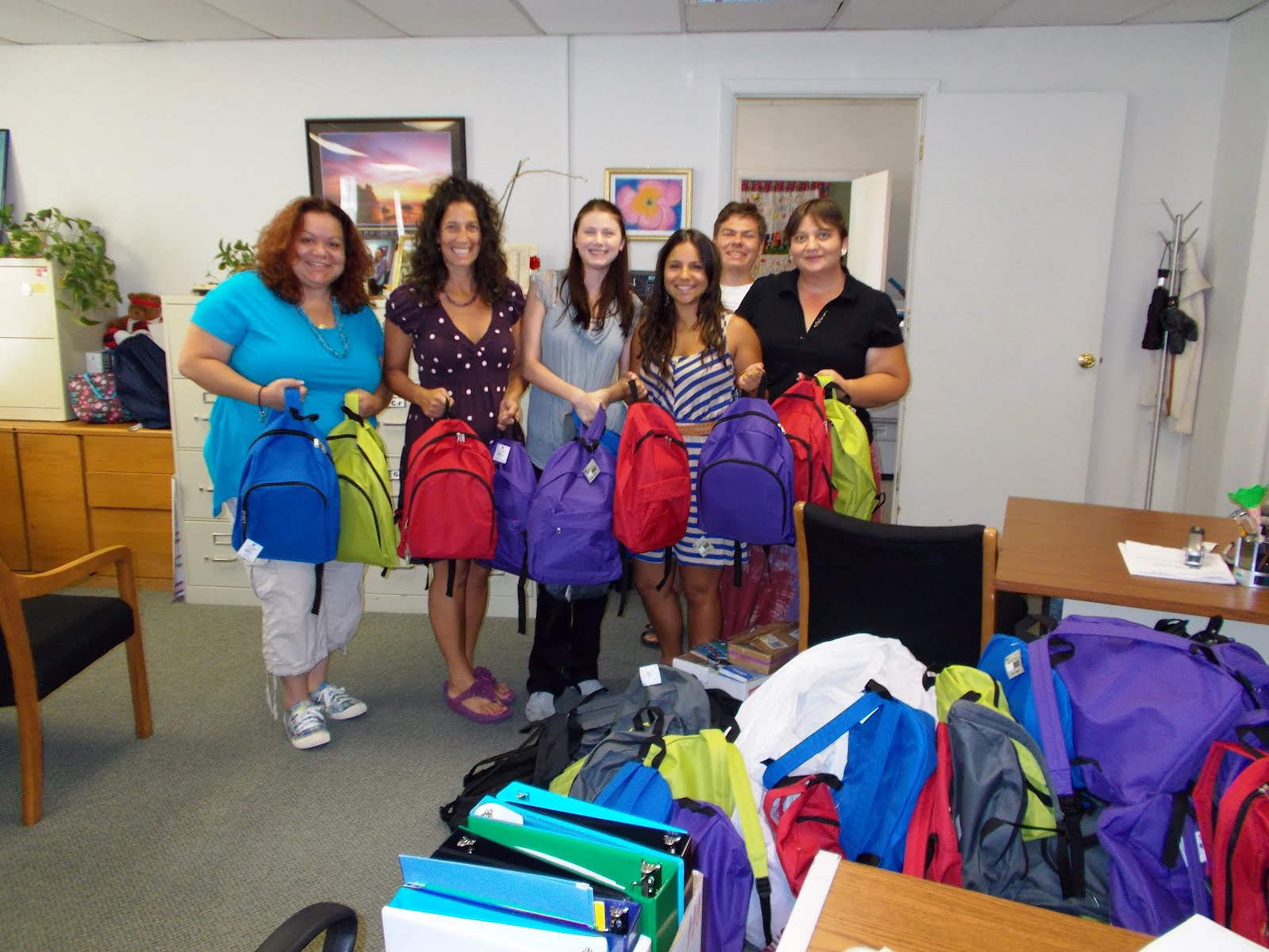 Rise | A Community Service Partnership: L'oreal Backpack Drive