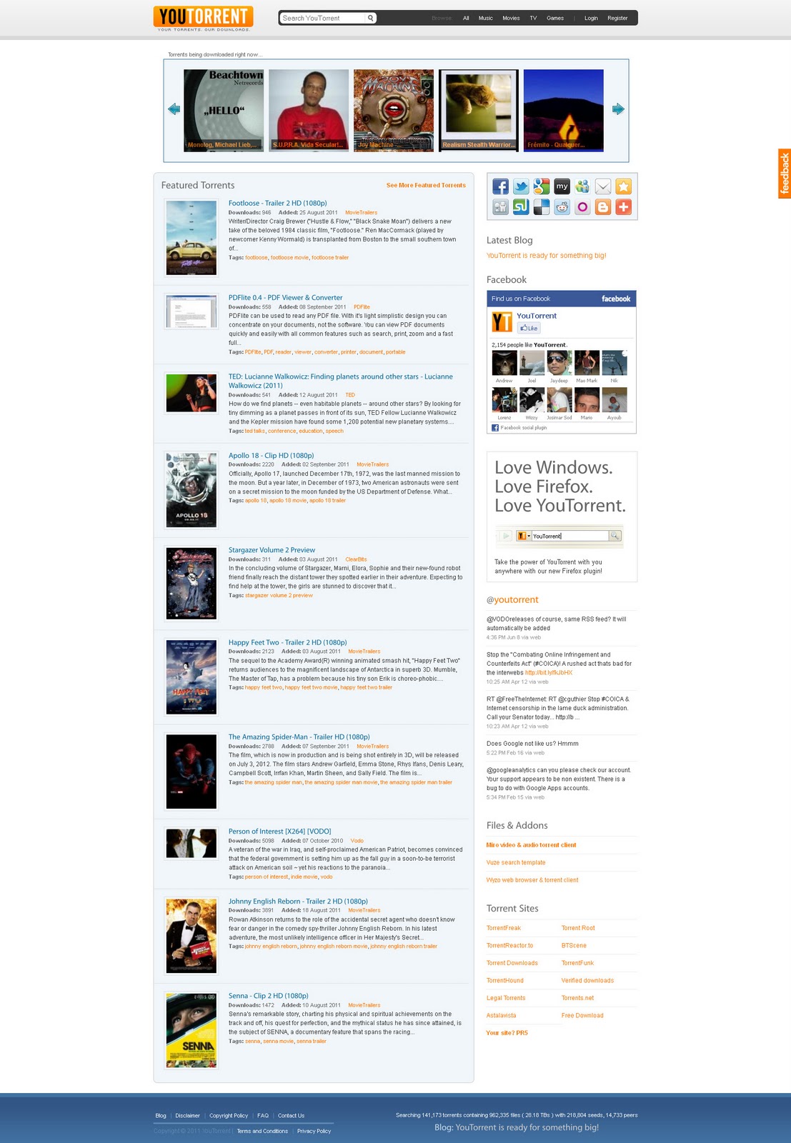YouTorrent.Com - The Ultimate Torrent Search Engine - Adding New Sites ...