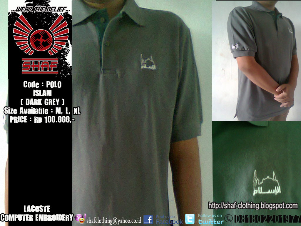 Shaf Clothing : Clothing Islam, distro Islam, distro muslim, clothing ...