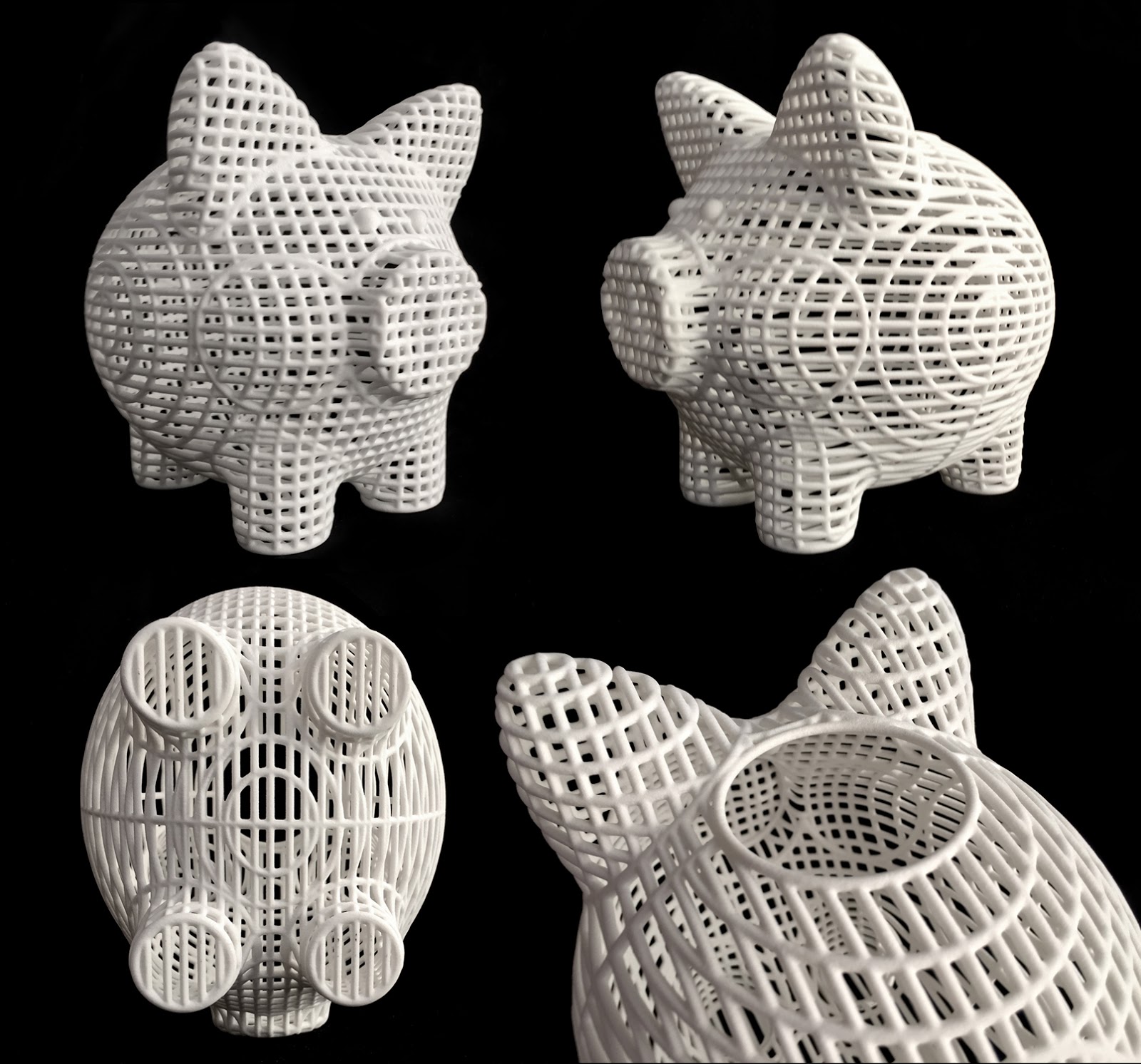 Michael Ferrari-Fontana: Pigs for 3D Printing