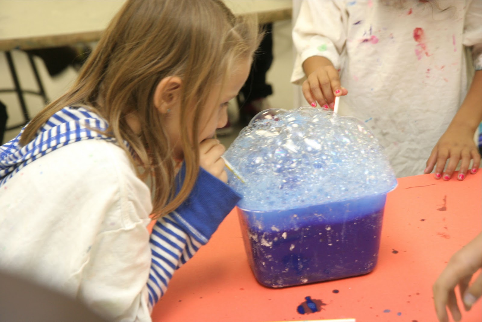 Splish Splash Splatter: Bubble Painting