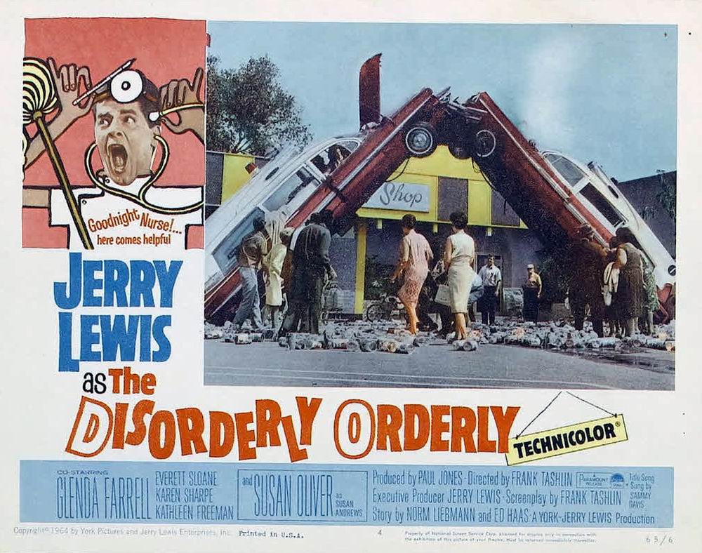 100 Years of Cinema Lobby Cards: The Disorderly Orderly (1964)