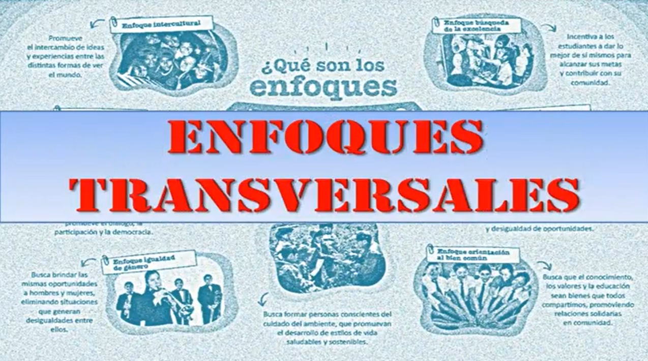 QUE SON LOS ENFOQUES TRANSVERSALES DE LA EDUCACIÓN PERUANA - NUEVO DCN ...