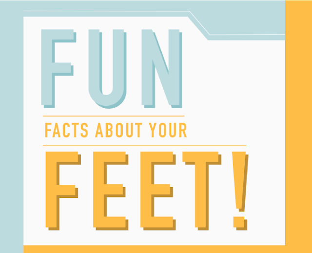 Fun Facts About Your Feet [Infographic] - Visualistan