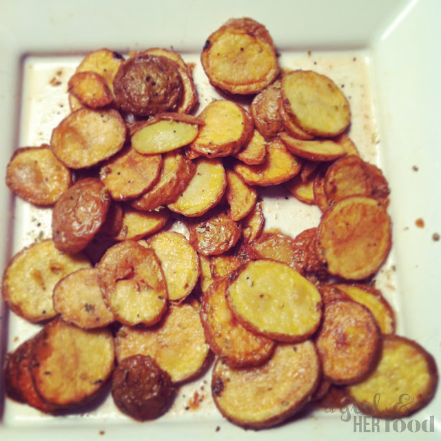 A Girl & Her Food: Greek Style Potatoes or Patates