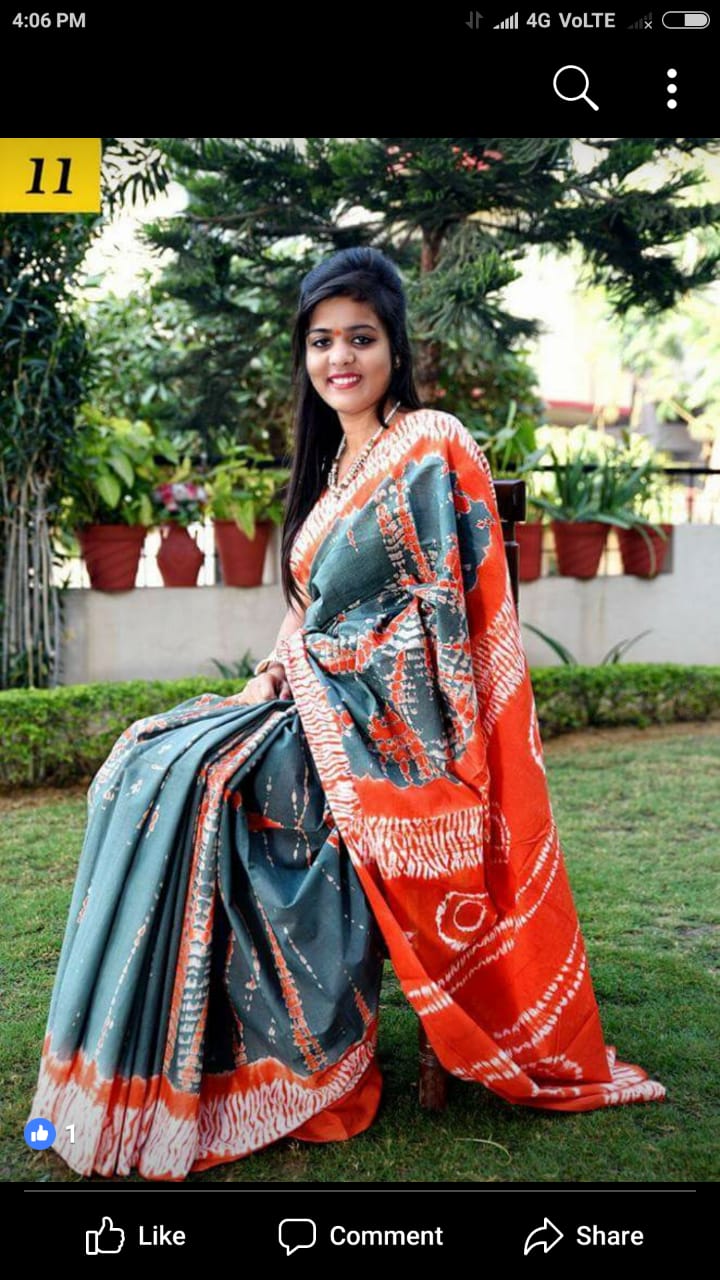 Latest Pure cotton sarees