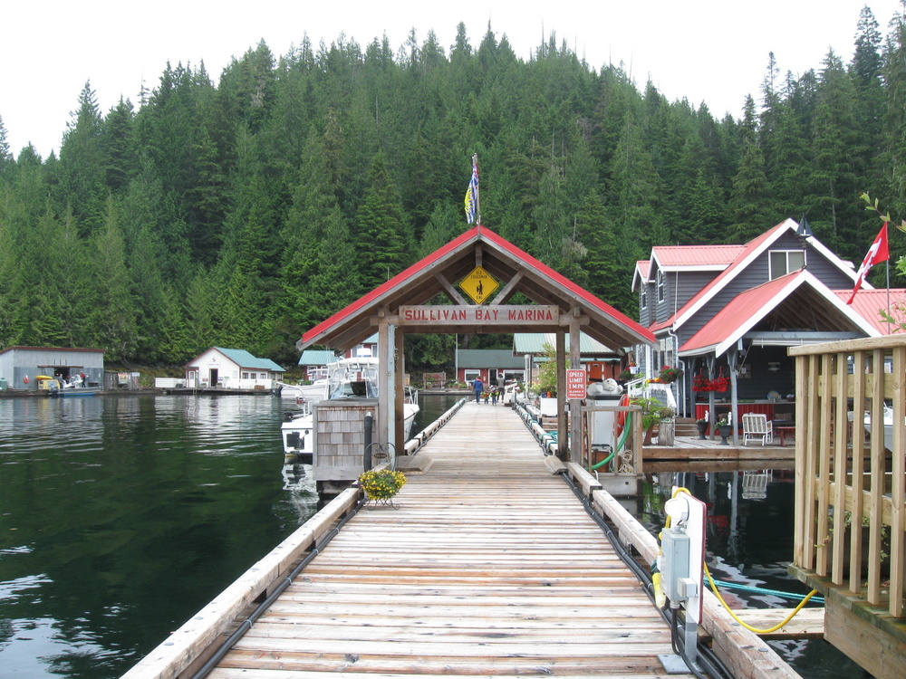 mv.VikingStar: Sullivan Bay Marina