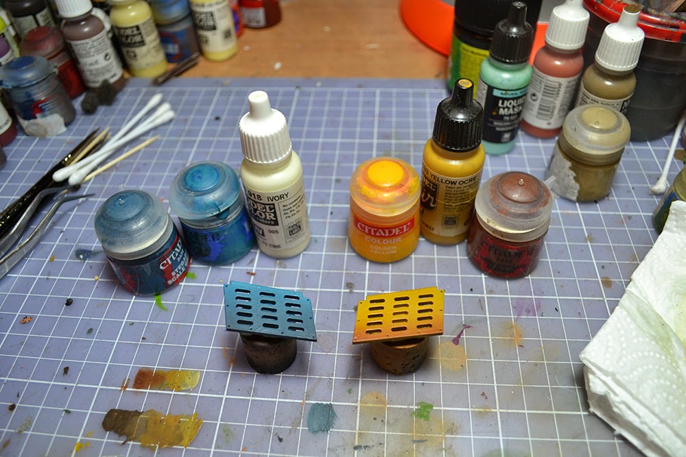 Lightone's miniature painting : Chipped paint tutorial!