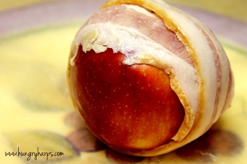 Hungry Harps: Bacon Wrapped Apple