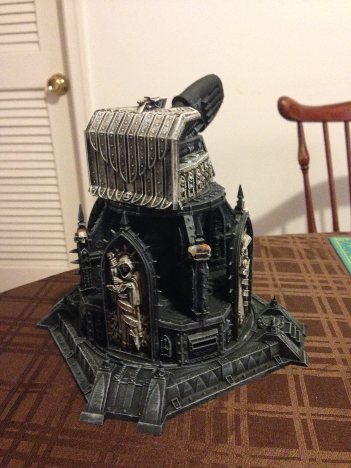 Kris Wall Minis: Plasma Obliterator, Mostly Painted