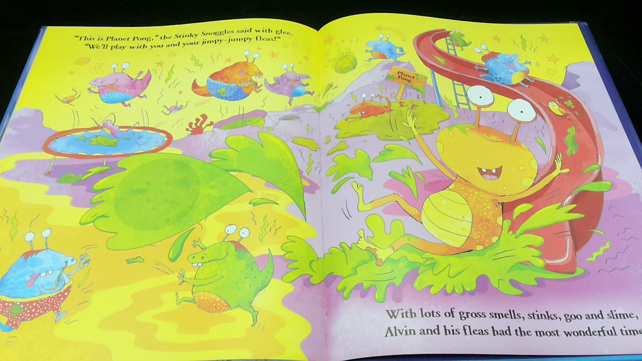 Kid Books Blog: 537.My Monster Smells Gross/ The Super Smelly Alien