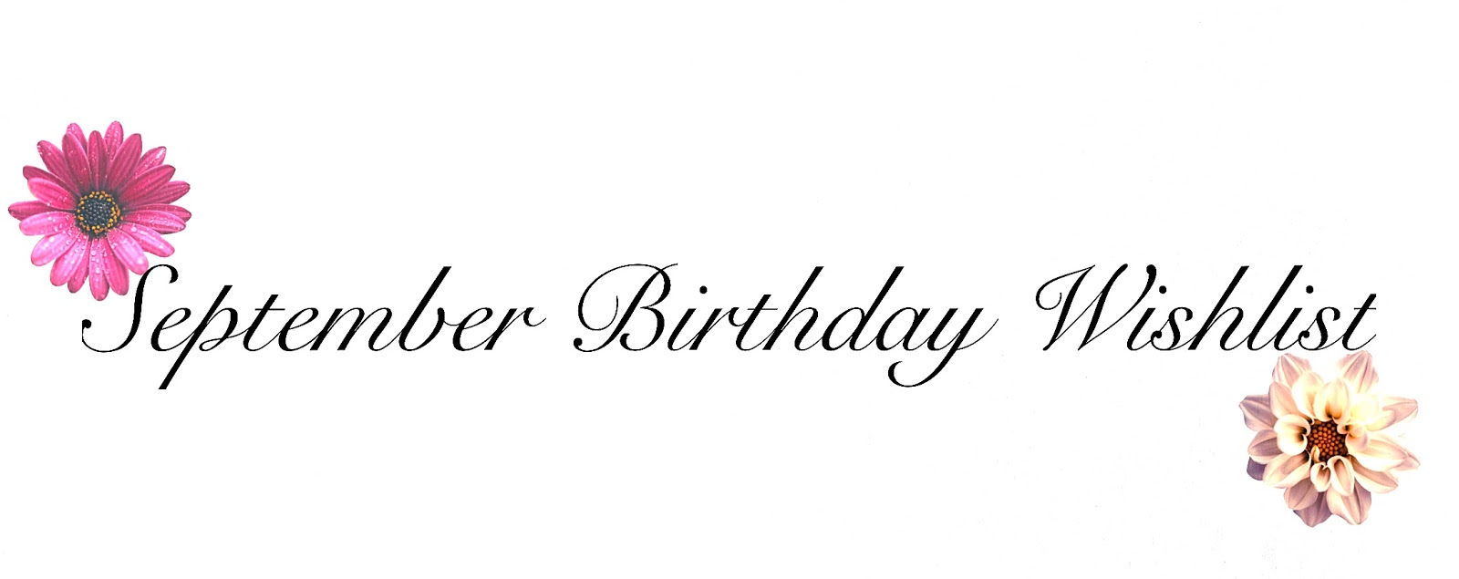 September Birthday Wishlist | Daydreaming Maven