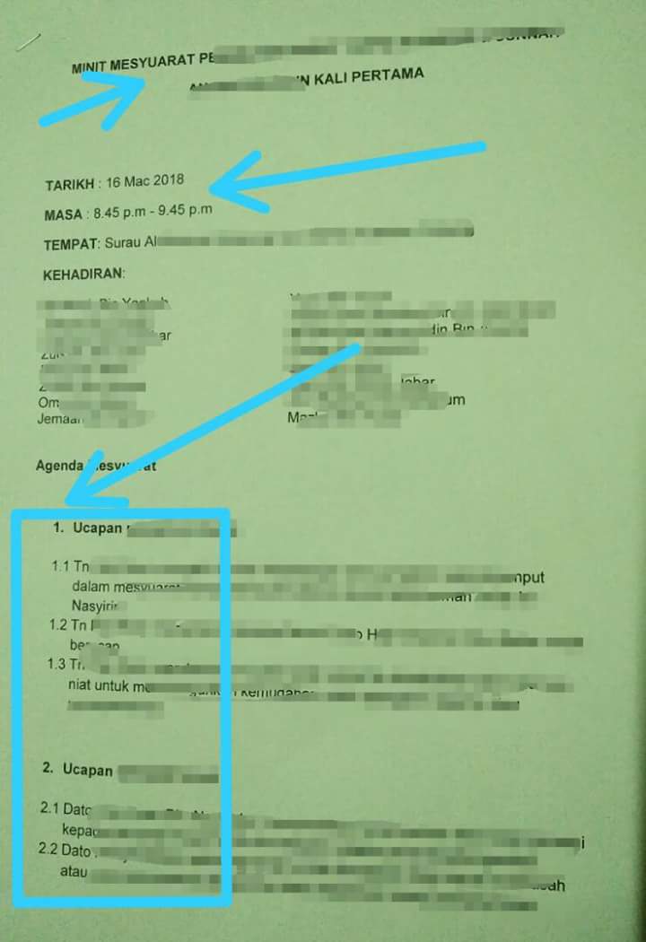 Cara Setting Format Minit Mesyuarat | Kursus Komputer Perkeranian