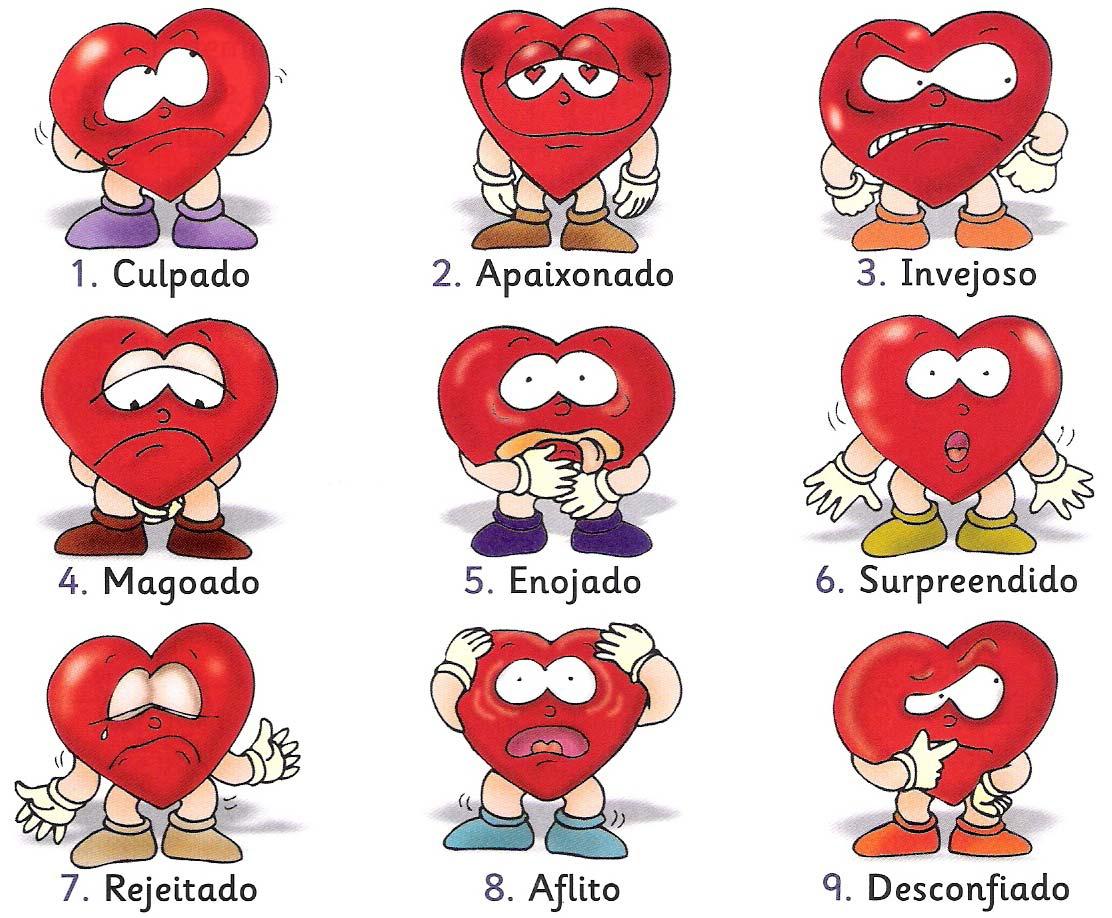 AULAS PARA EVANGELIZAÇÃO INFANTIL: Sentimentos