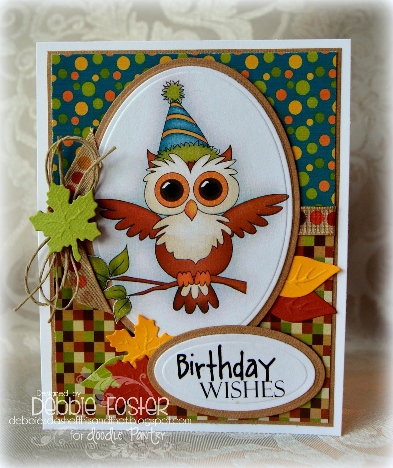 Debbie's Dash of This and That: Fall birthday wishes