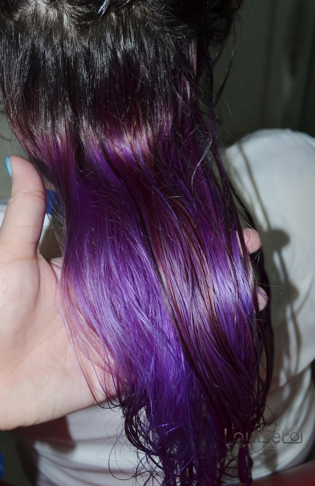 Nada de Amélia: Pintando o cabelo de Roxo com Keraton Hard Color