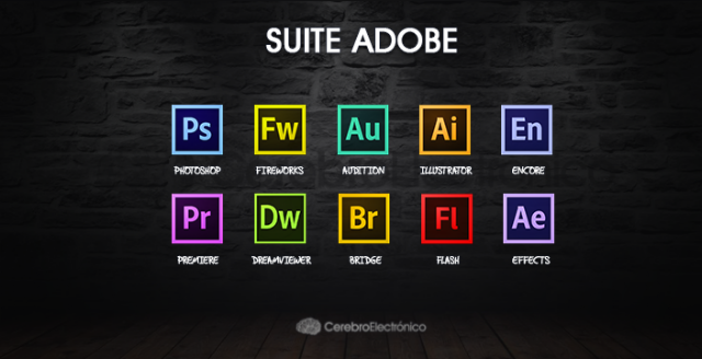 cerebro electronico: Suite de adobe
