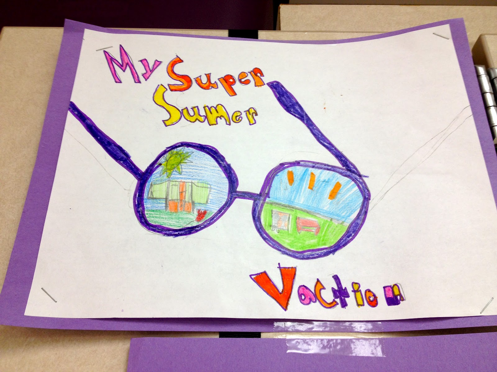 the ART of learning: :Open House and Our First Writing: