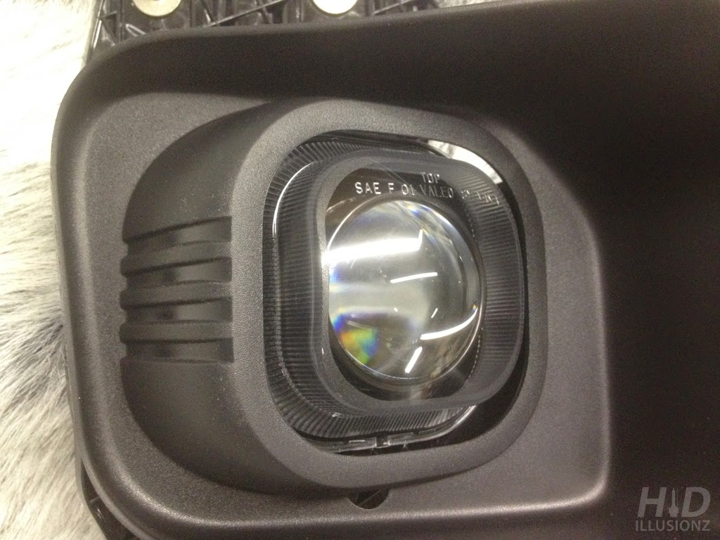 HID ILLUSIONZ: Ford F-350 Morimoto Mini H1 Projector Fog-Light HID Retrofit