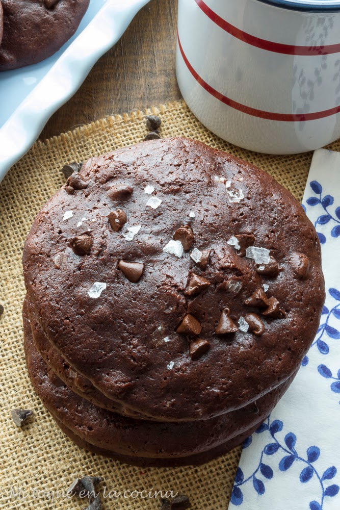 Mi toque en la cocina: Galletas fudge de chocolate y yogur griego