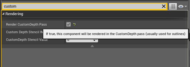 Partial Post-Process Effect Application in UE4