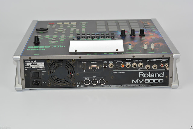 MATRIXSYNTH: Custom Faced ROLAND MV8000 MV-8000 PRODUCTION SAMPLER