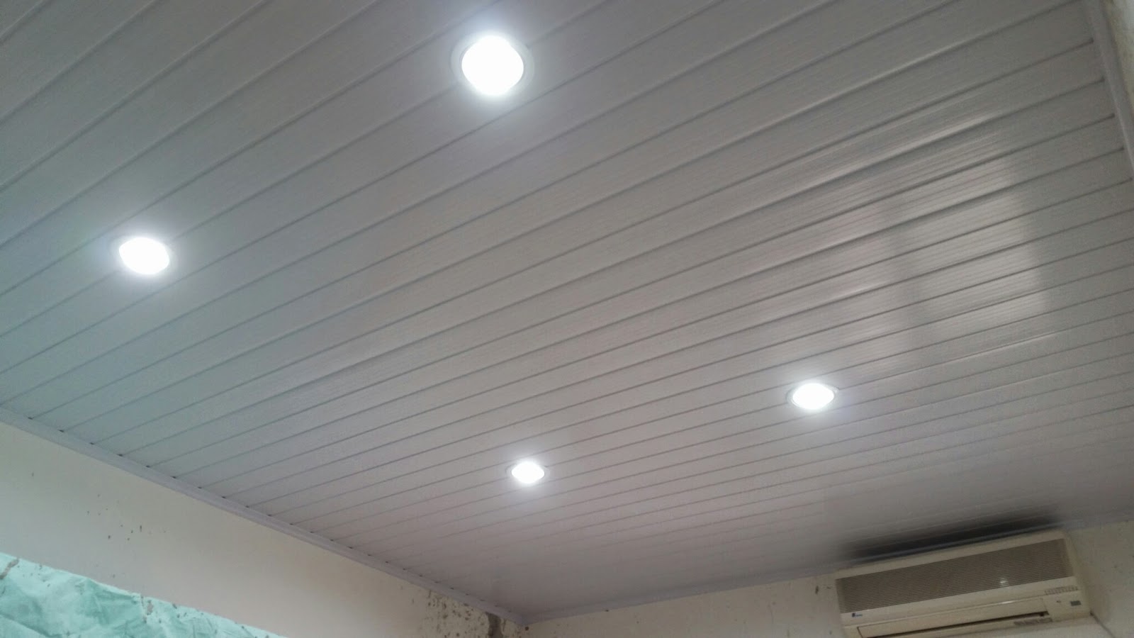 Cielorrasos en PVC - Uruguay: Colocación de cielo raso en pvc blanco ...