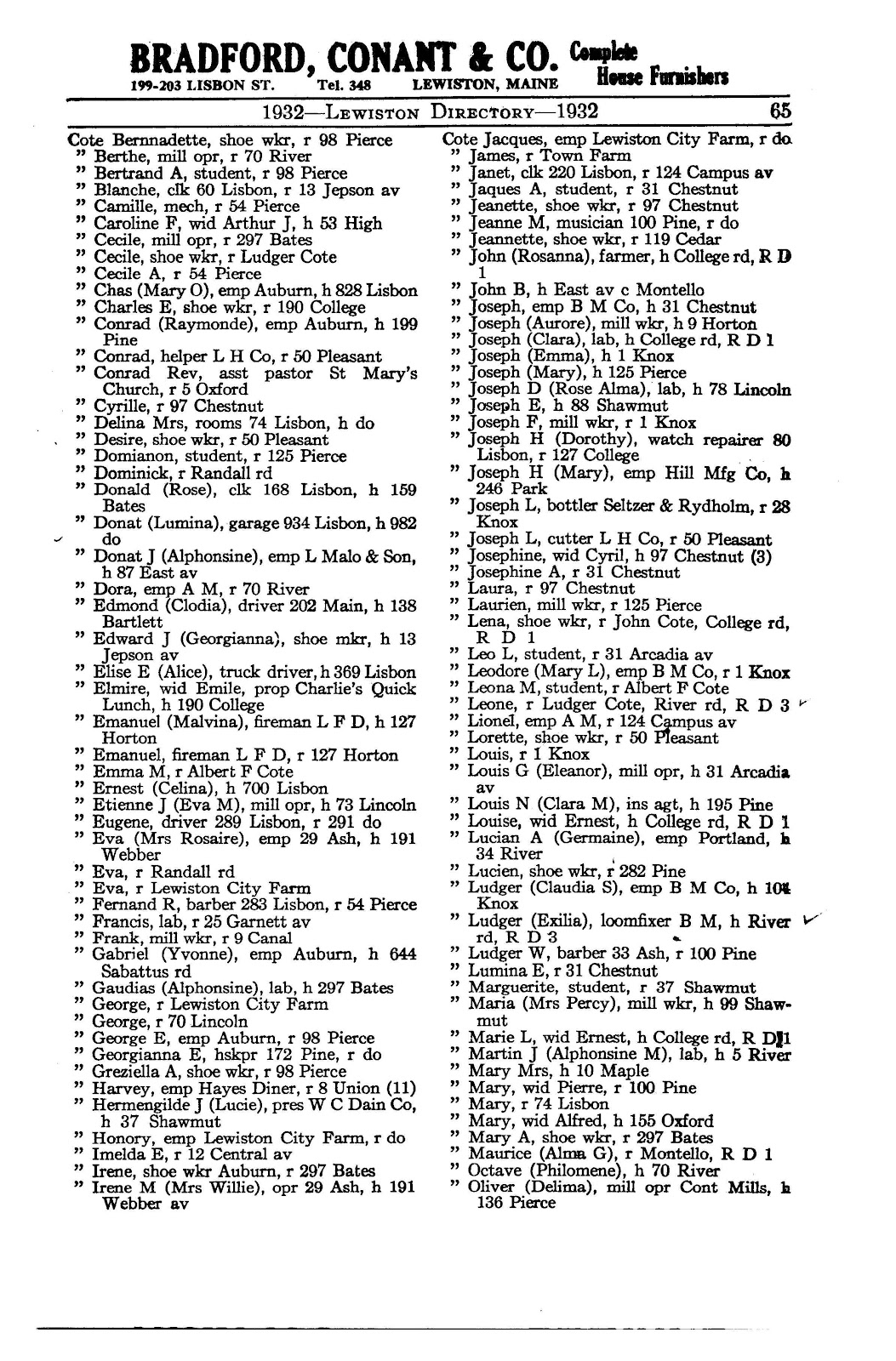 Writing about your Ancestors: Occupations and City Directories