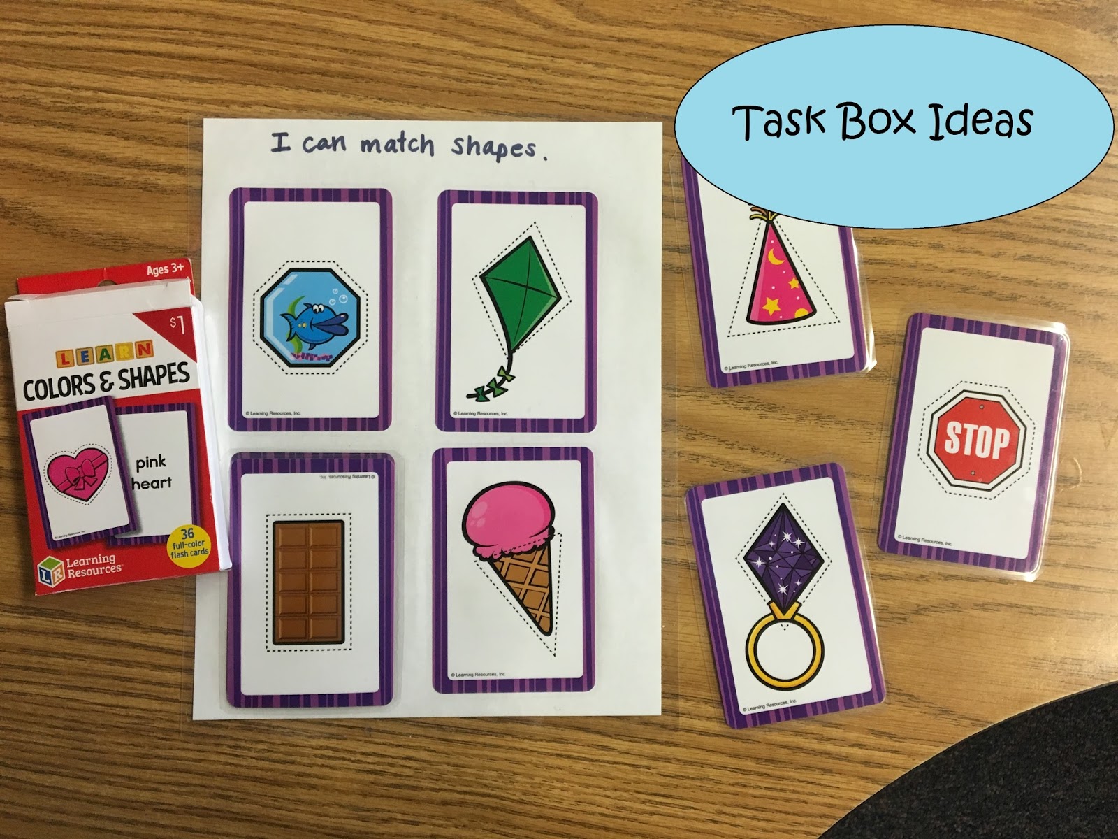 Little Miss Kim's Class: Quick and easy task box ideas for special ...