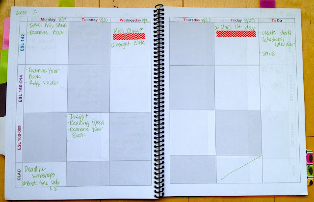 Teacherfessions: DIY Lesson Planner